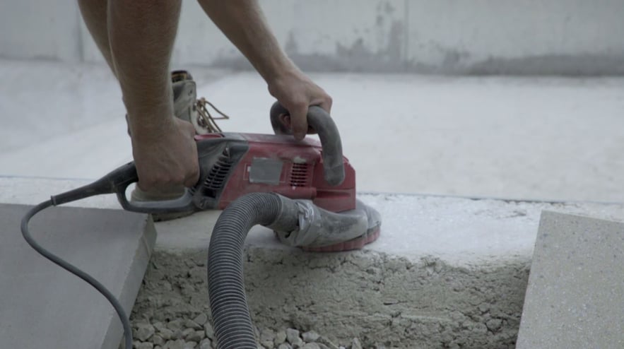 Pool Coping Installation