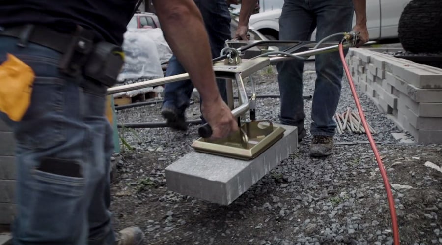 Concrete Slab Installation: How to Lift Heavy-Duty Paving Stones ...