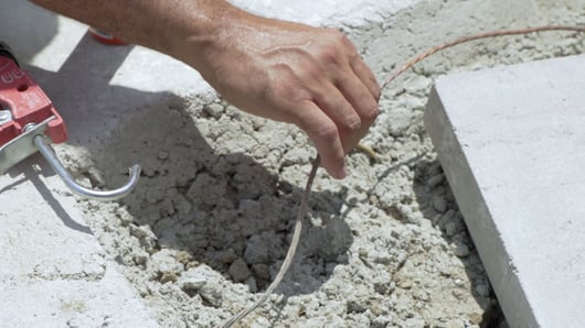 Pool Coping Installation