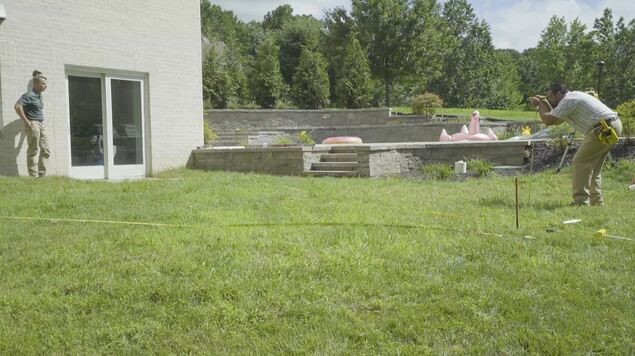 The best way to shoot grades and establish elevations.