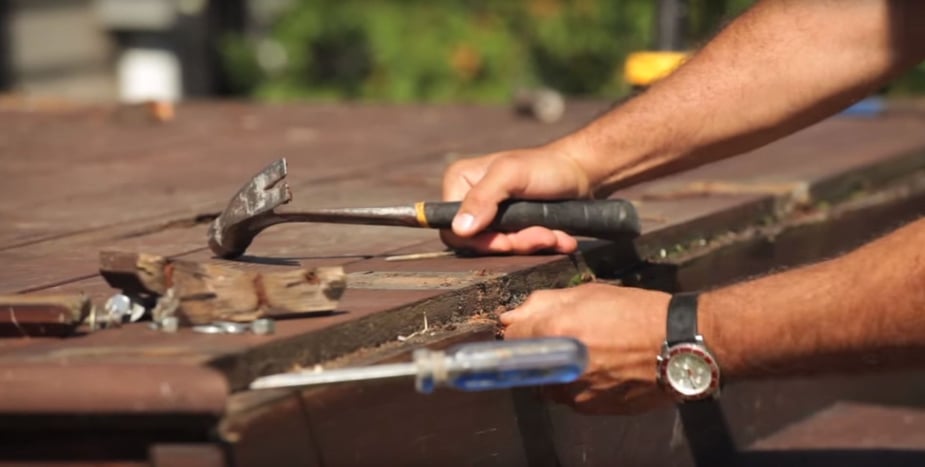 Patio Overlay Installation