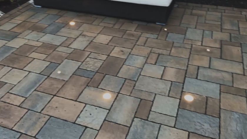 How to Add Lights to Pavers