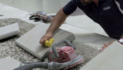 Pool Coping Installation